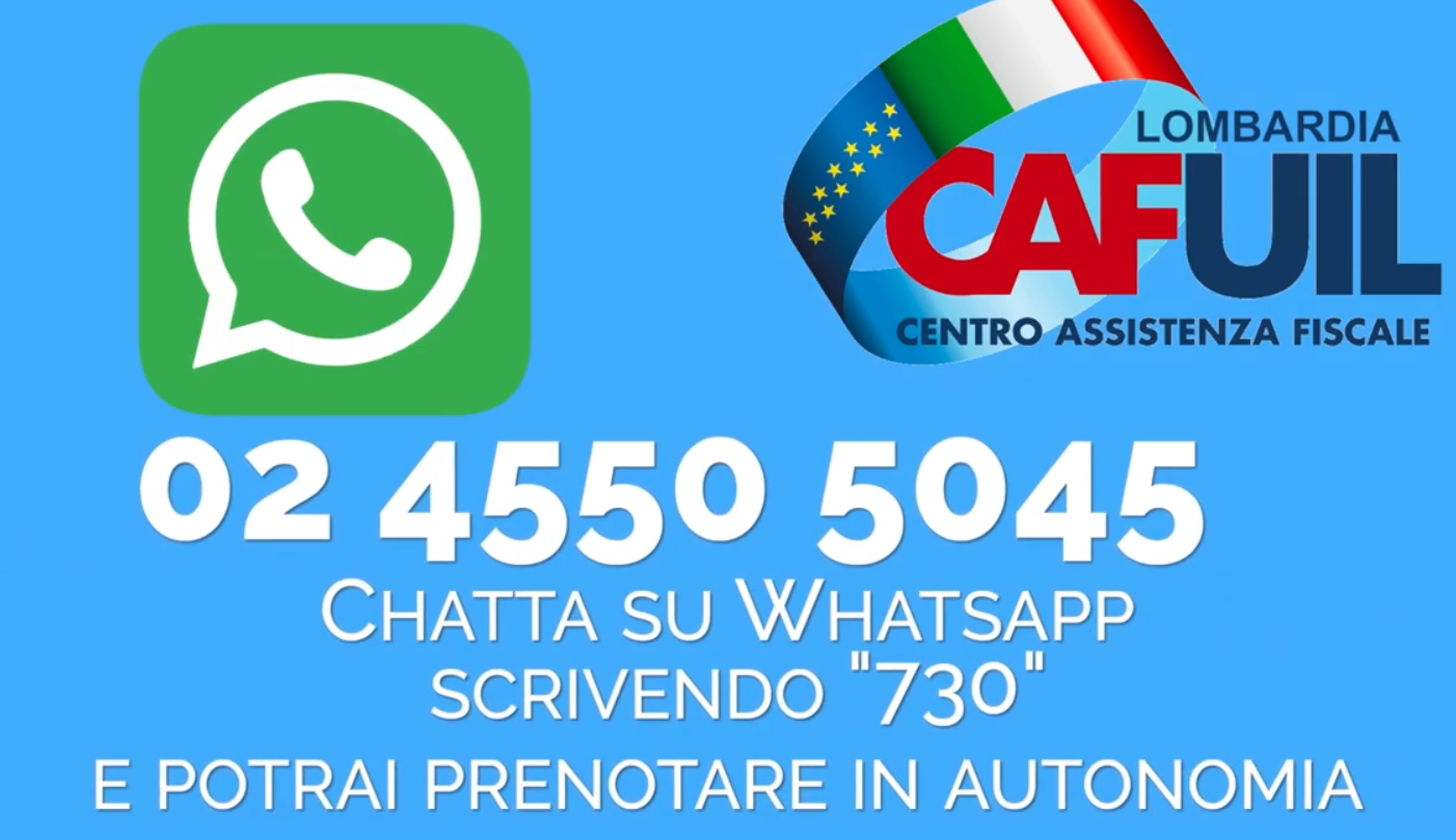 Prenota il tuo 730 - Uil Milano Lombardia