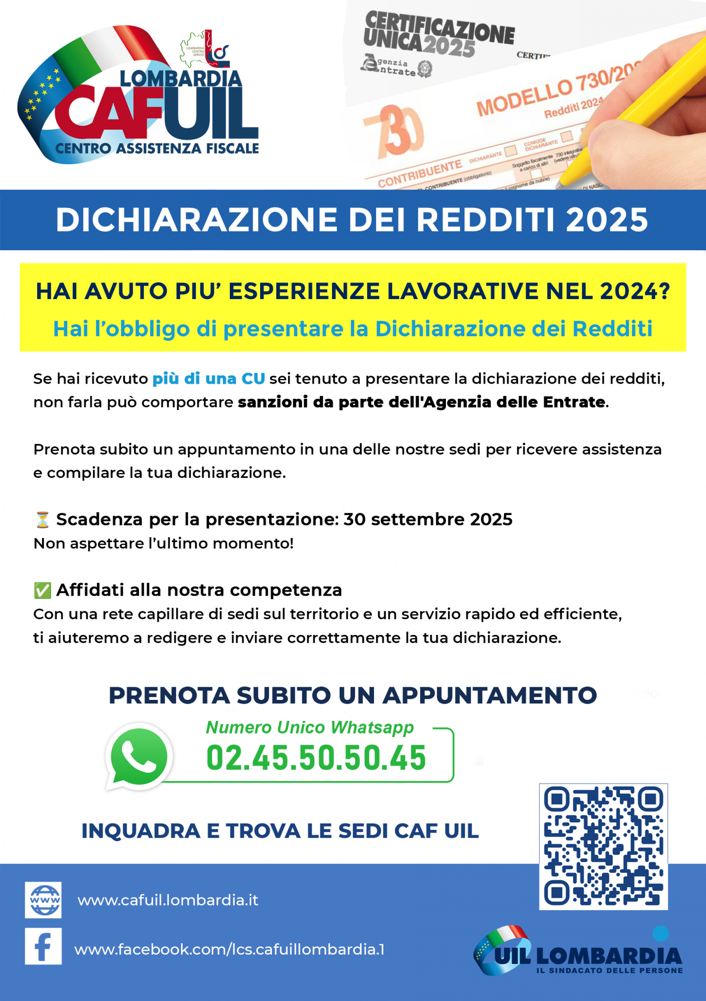 Assistenza fiscale, patronato e tutela infortuni: i servizi UIL ...